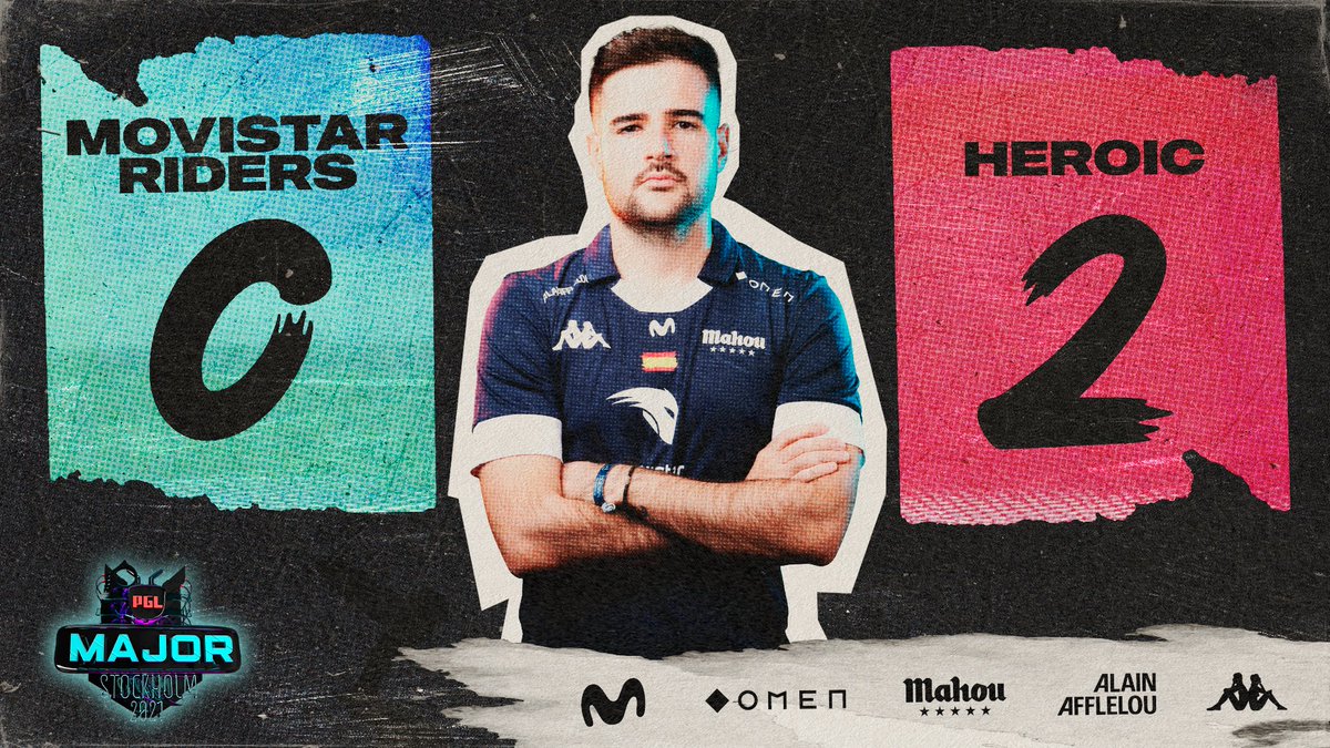 Movistar Riders cae ante Heroic y está eliminado del Major Movistar Riders cae ante Heroic y está eliminado del Major