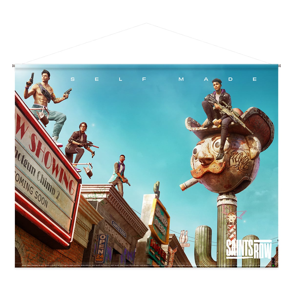 Saints Row presenta su línea de merchandising